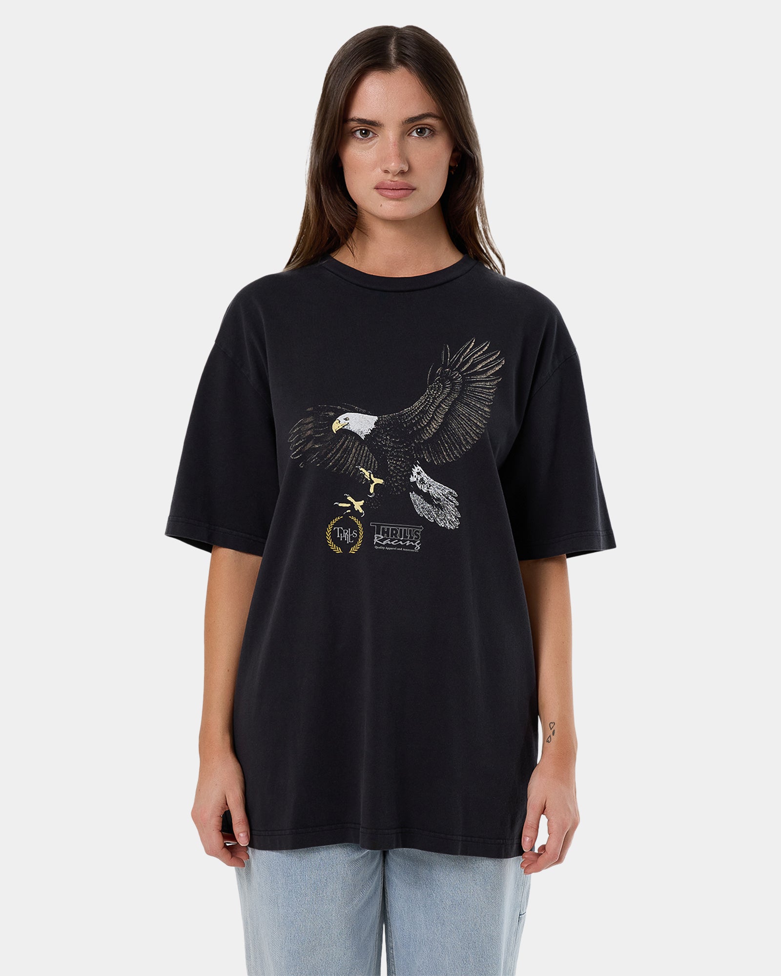 Buy Womens Speed Tour Oversized T-Shirt by Thrills | Surf Dive 'n Ski