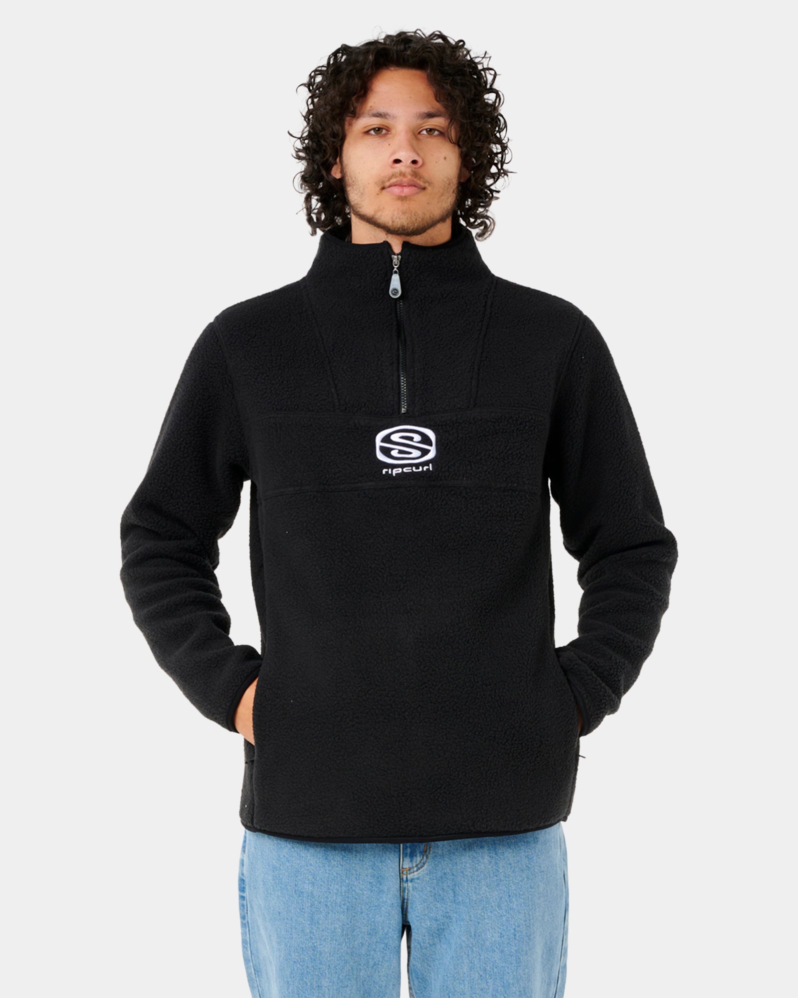 Buy Mens Bells Polar Fleece Jumper by Rip Curl | Surf Dive 'n Ski