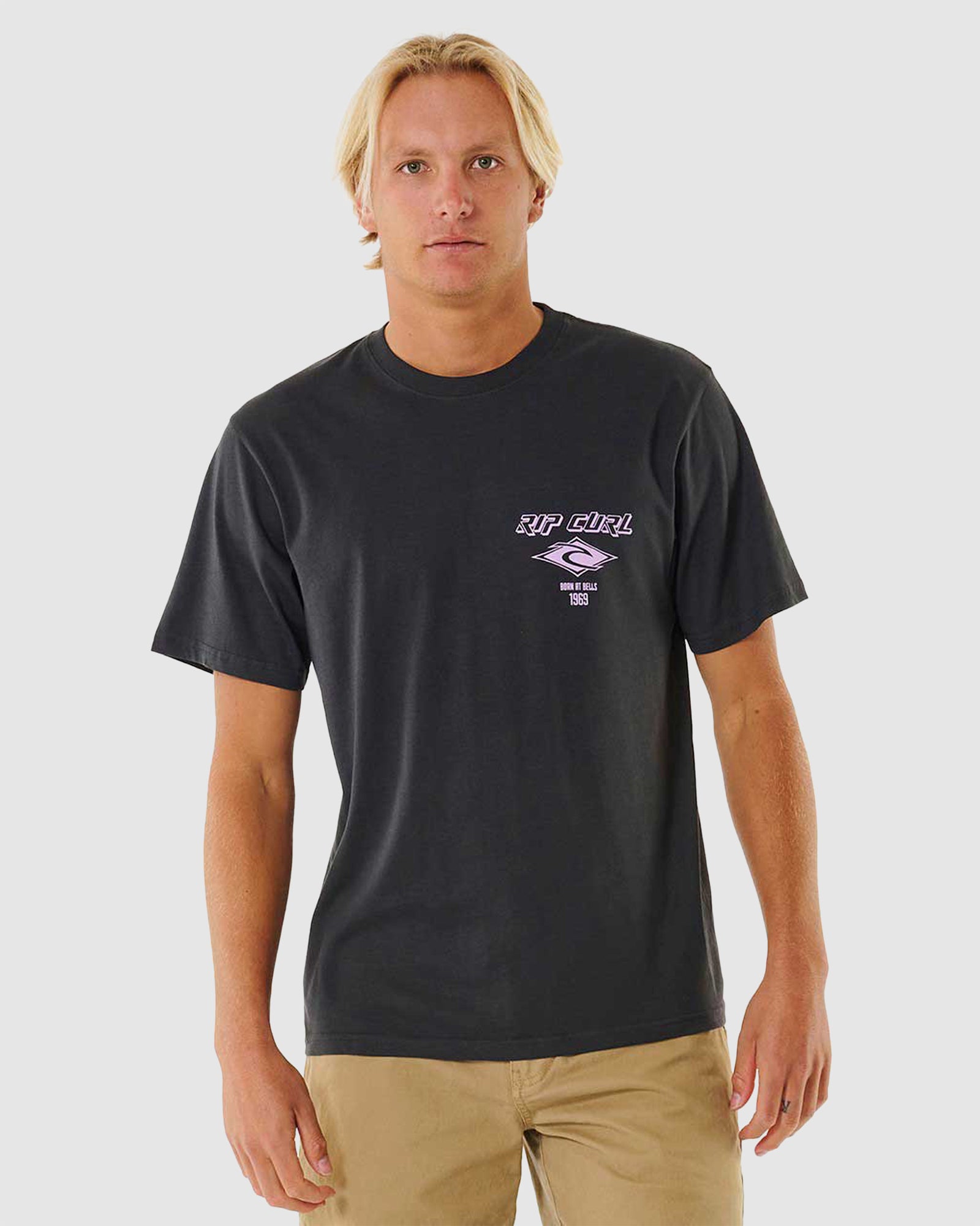Buy Mens Fade Out Icon T-Shirt by Rip Curl | Surf Dive 'n Ski
