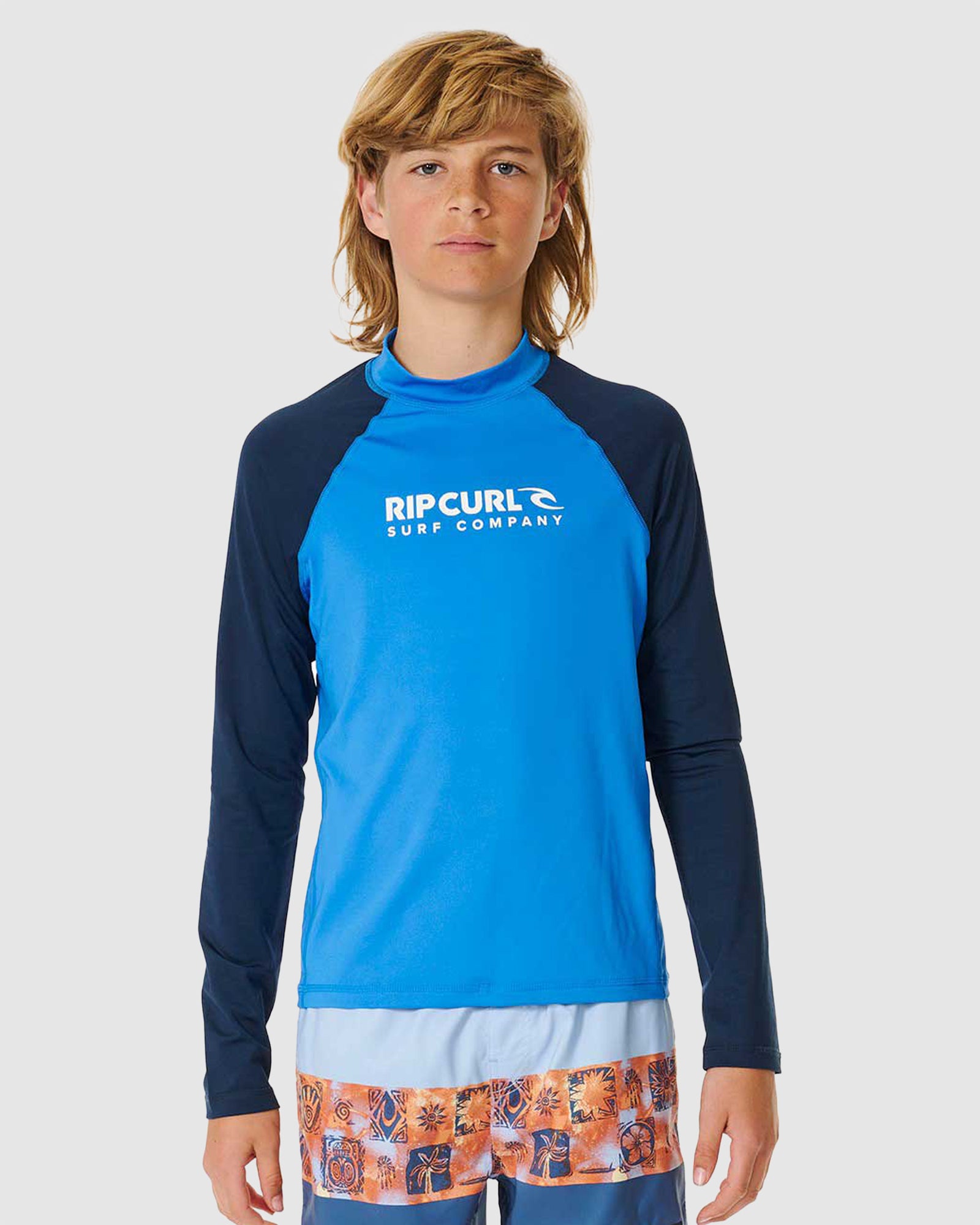 Buy BOYS 8-16 SHOCK UPF LONG SLEEVE RASH VEST by Rip Curl | Surf Dive ...