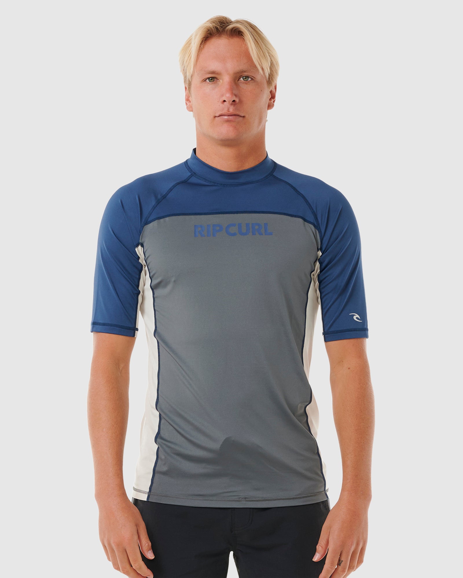 Buy MENS DRIVE UPF SHORT SLEEVE RASH VEST by Rip Curl | Surf Dive 'n Ski