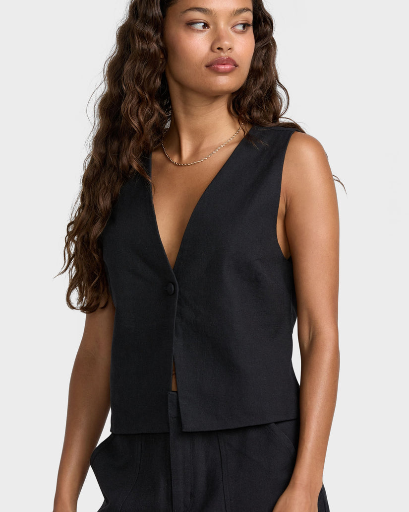 Buy Womens Logan Down Vest by RVCA | Surf Dive 'n Ski