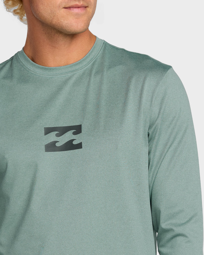 Buy Mens All Day Wave Long Sleeve Rash Vest by Billabong | Surf Dive 'n Ski