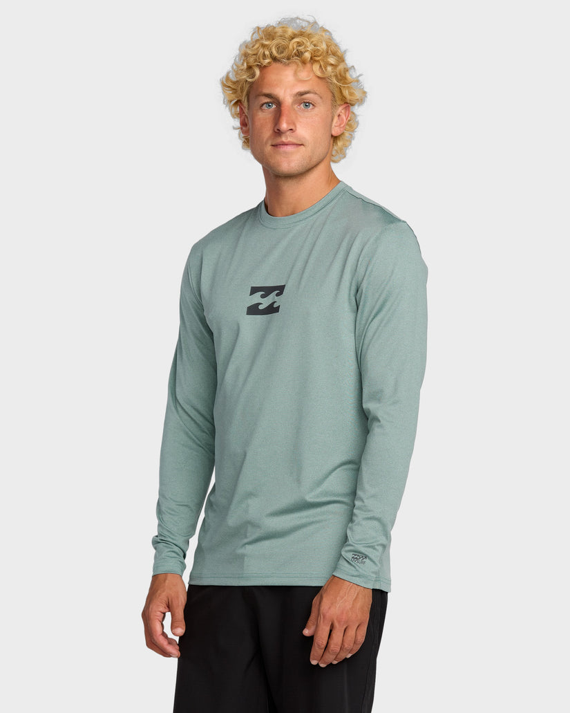 Buy Mens All Day Wave Long Sleeve Rash Vest by Billabong | Surf Dive 'n Ski
