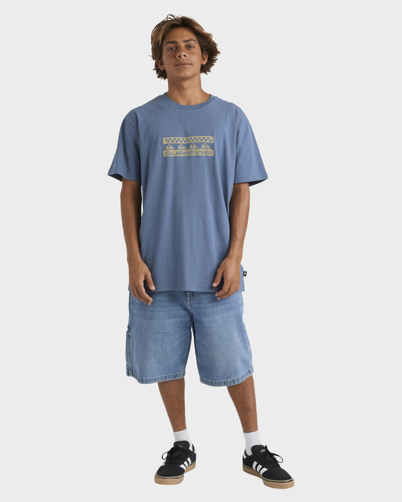 Buy Mens Comp Check T-Shirt by Quiksilver | Surf Dive 'n Ski
