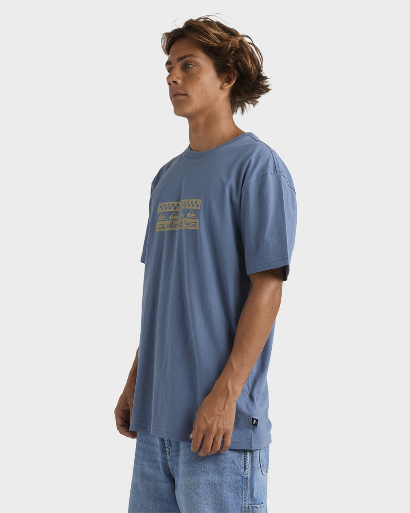 Buy Mens Comp Check T-Shirt by Quiksilver | Surf Dive 'n Ski