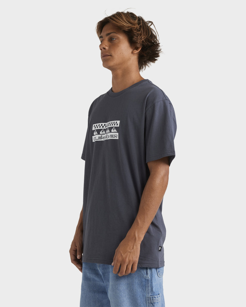 Buy Mens Comp Check T-Shirt by Quiksilver | Surf Dive 'n Ski