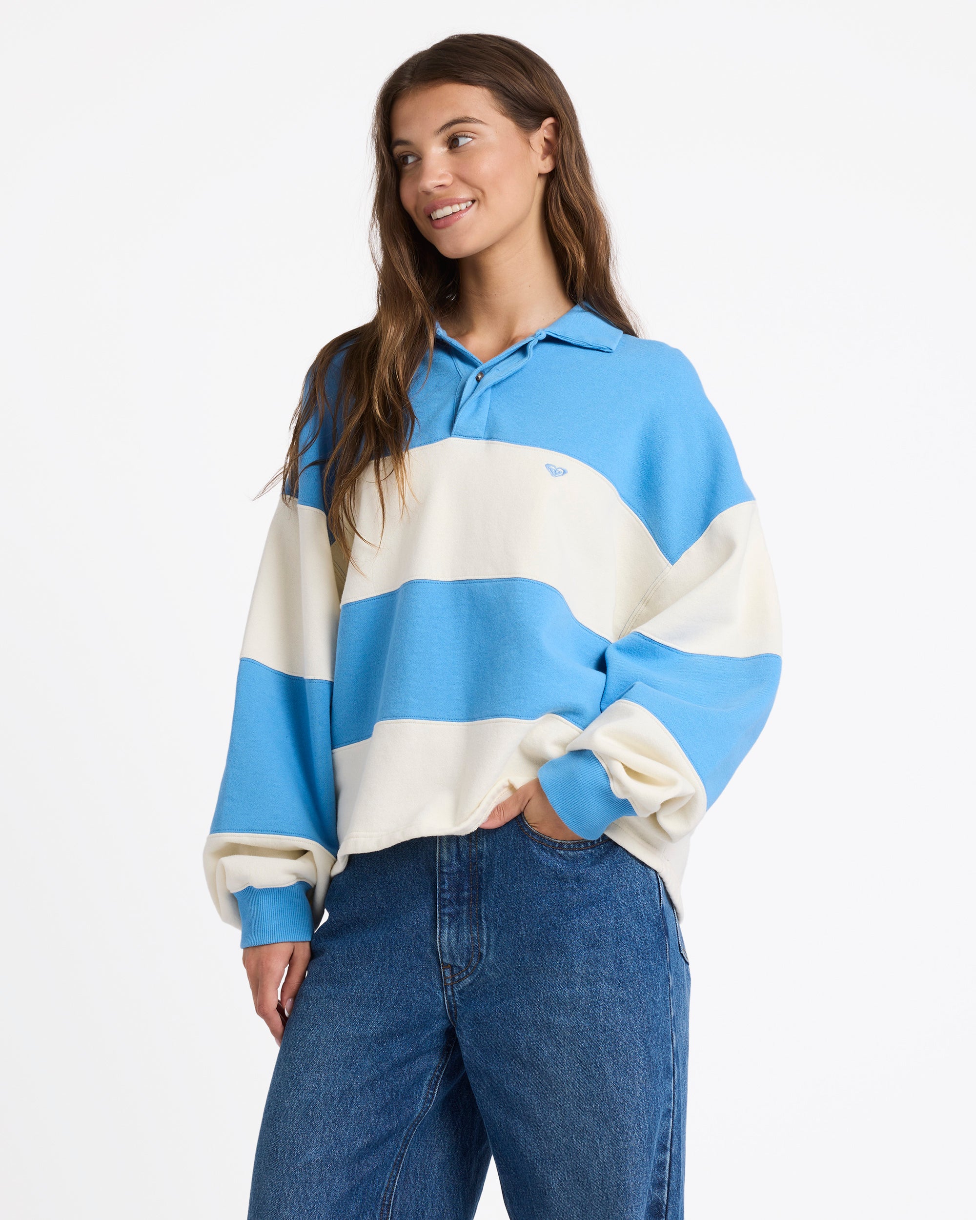 Buy Womens Cross Over Fleece Jumper by Roxy | Surf Dive 'n Ski