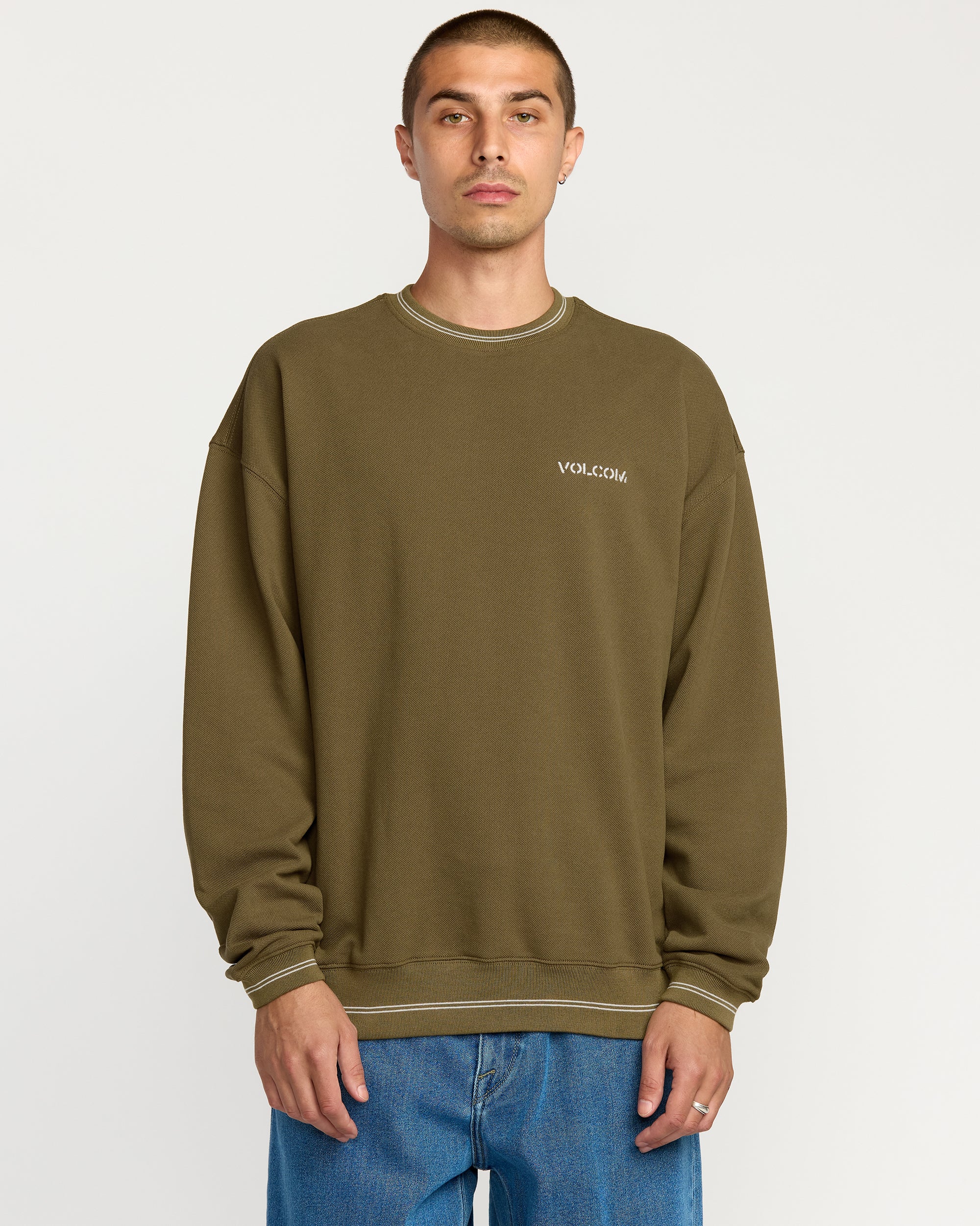 Buy Mens K Stone Crew Neck by Volcom | Surf Dive 'n Ski