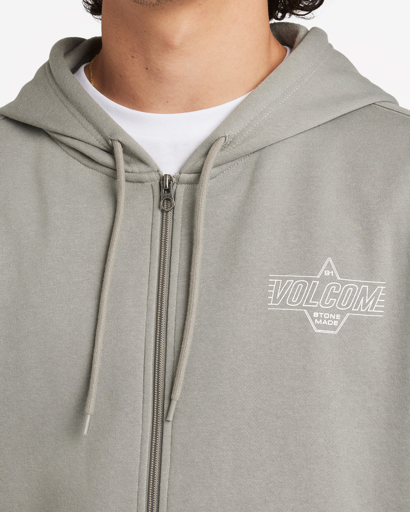 Buy Mens Roundabout Zip Up Hoodie by Volcom | Surf Dive 'n Ski