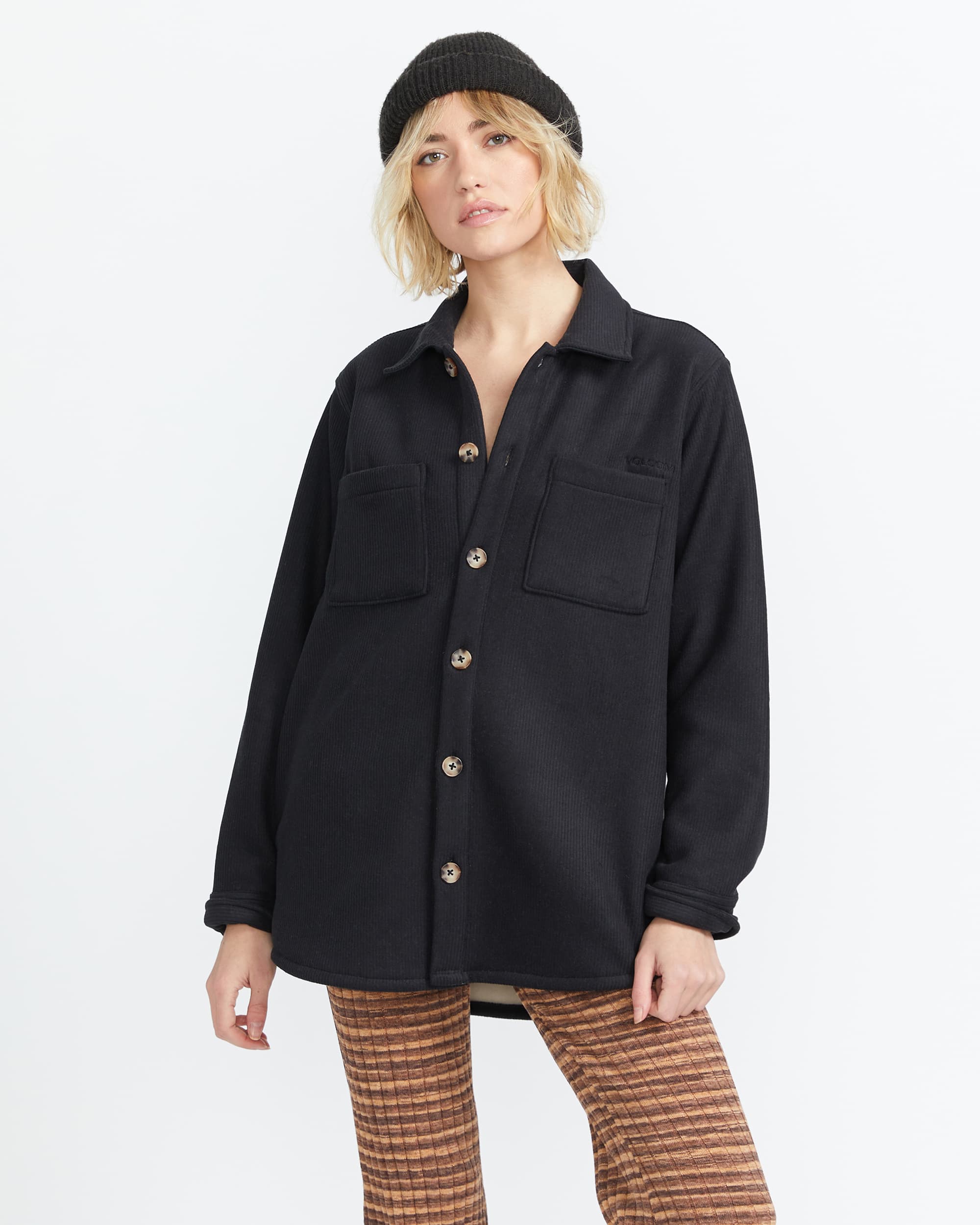 Buy Womens STN Bonded Shacket by Volcom | Surf Dive 'n Ski