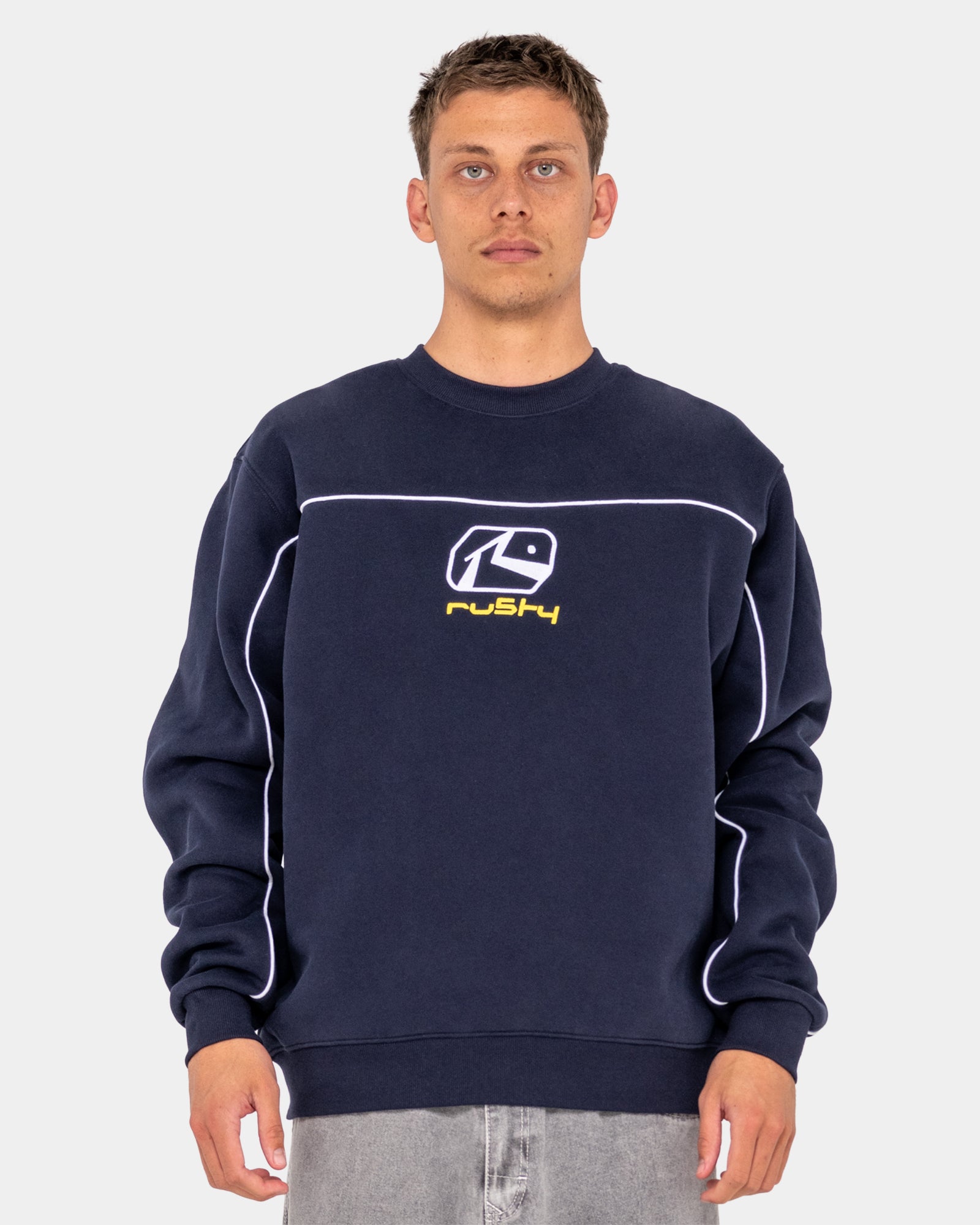 Buy MENS BOLTER CREW FLEECE by Rusty | Surf Dive 'n Ski
