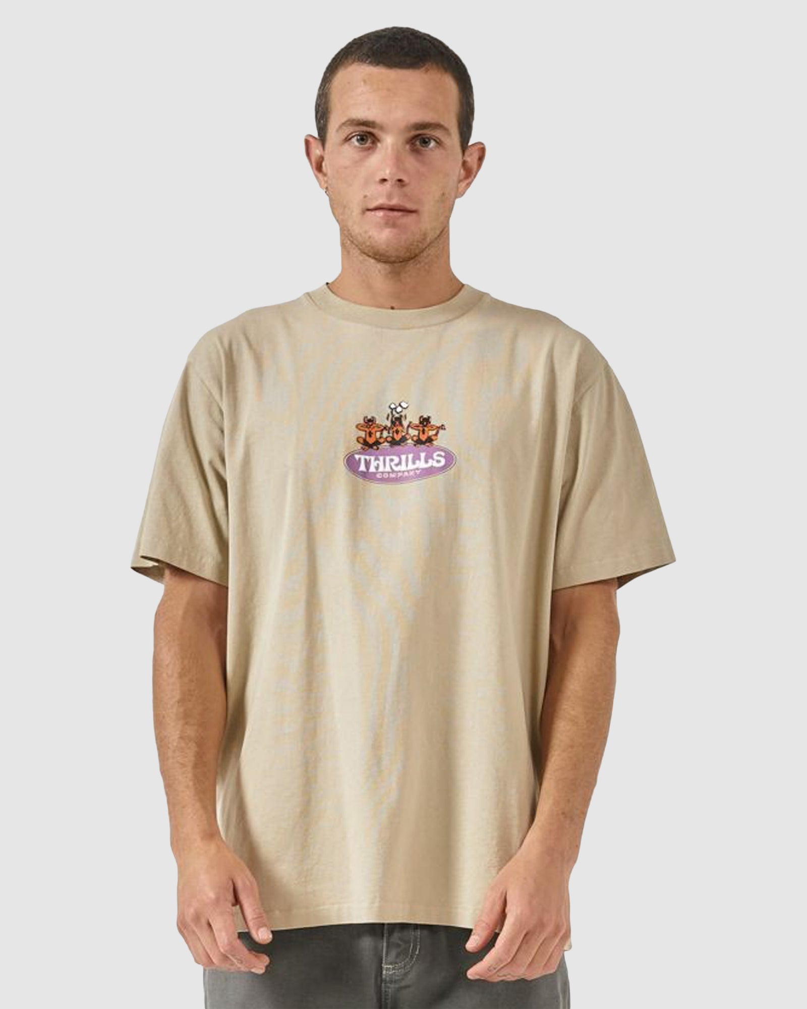 Buy MENS HEAR NO SEE NO MERCH FIT T-SHIRT by Thrills | Surf Dive 'n Ski