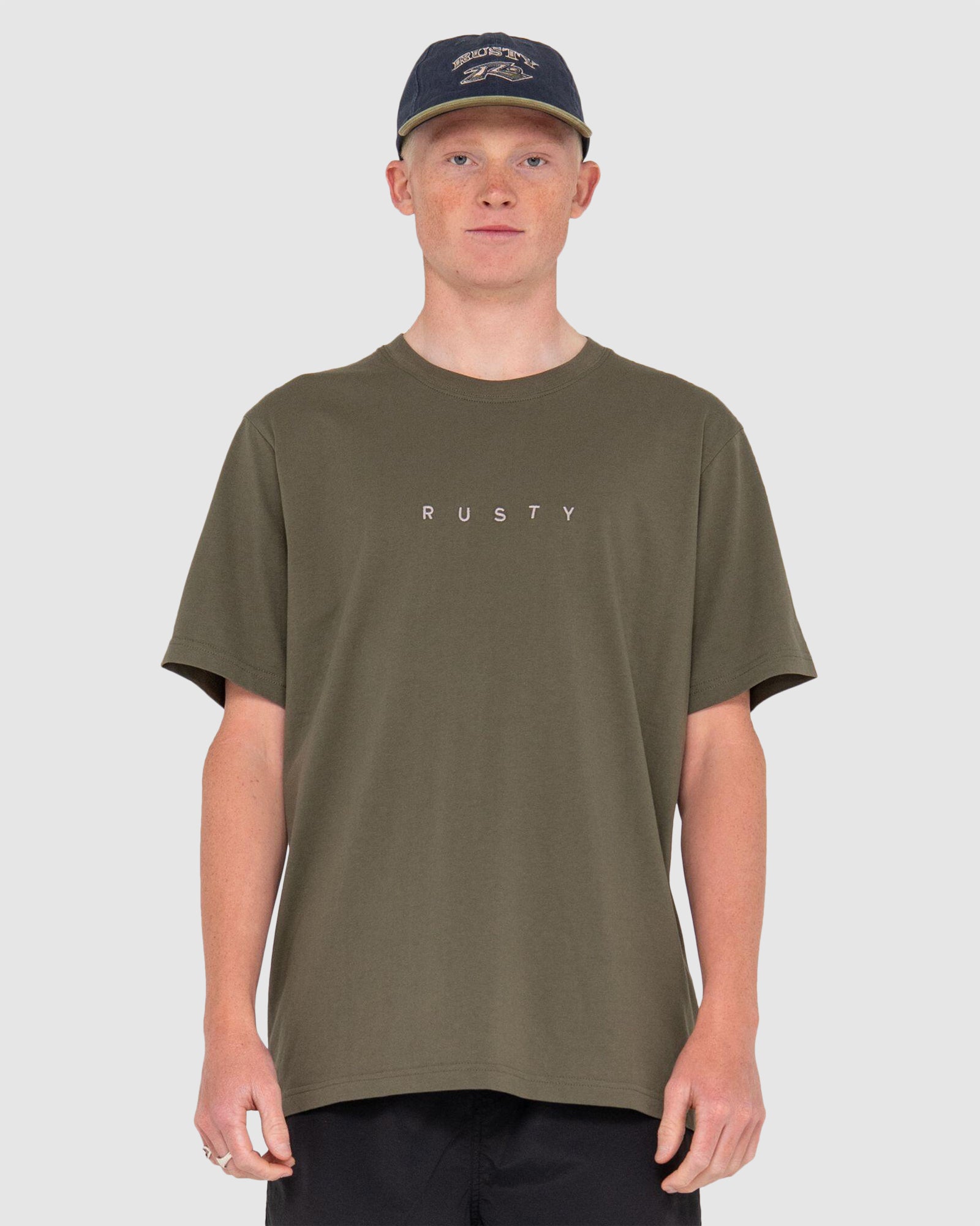 Buy MENS SHORT CUT SHORT SLEEVE T-SHIRT by Rusty | Surf Dive 'n Ski