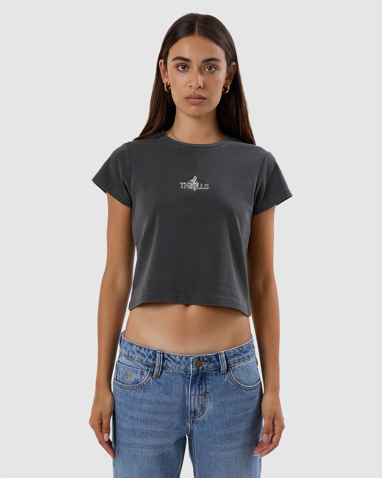 Buy WOMENS IN BLOOM MINI T-SHIRT by Thrills | Surf Dive 'n Ski