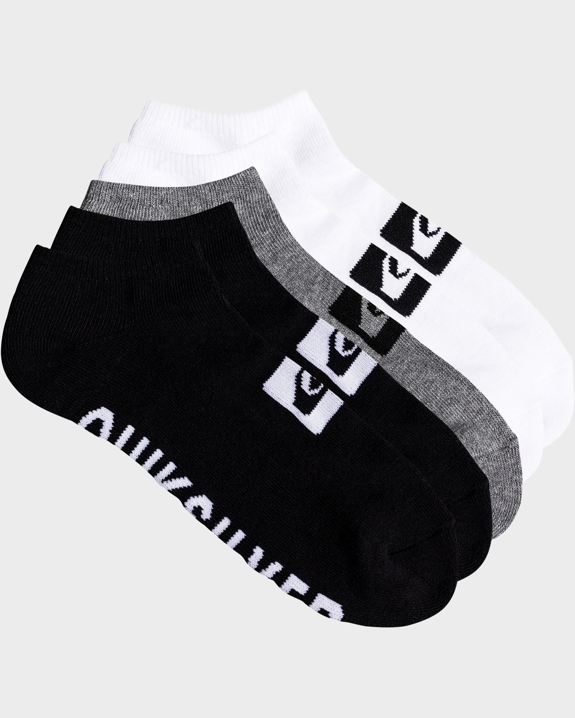 Buy Mens 5 Pack Ankle Socks by Quiksilver | Surf Dive 'n Ski