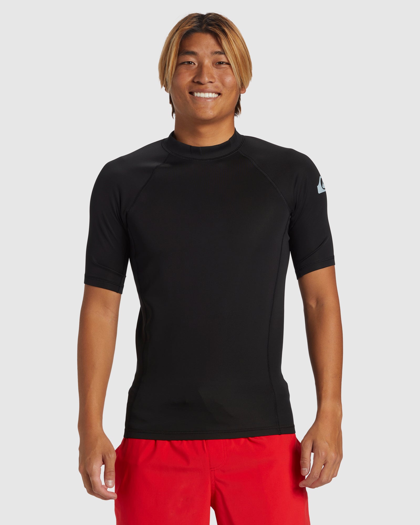 Buy Mens Everyday Heat Short Sleeve Upf 50 Rash Vest by Quiksilver ...