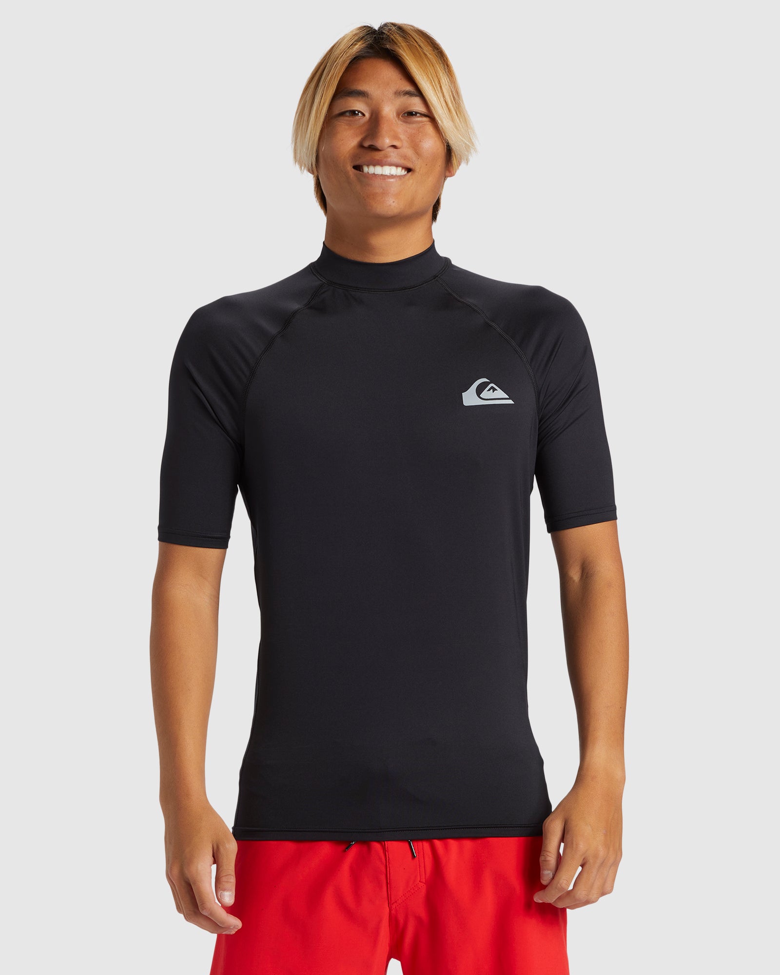 Buy Mens Everyday Short Sleeve Upf 50 Rash Vest by Quiksilver | Surf ...