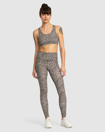 Buy Womens VA Essential Mid Sports Bra by RVCA | Surf Dive 'n Ski