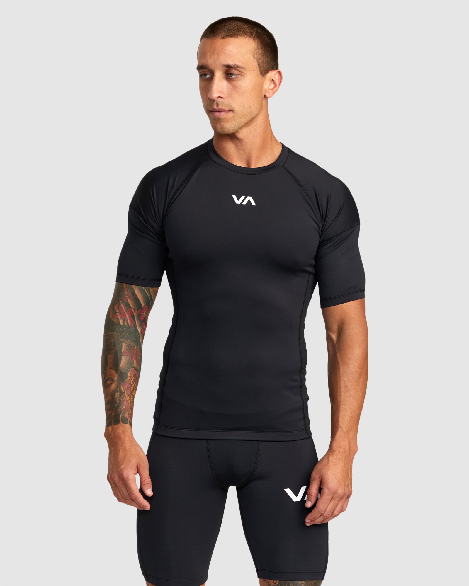 Buy Mens Compression T-Shirt by RVCA | Surf Dive 'n Ski