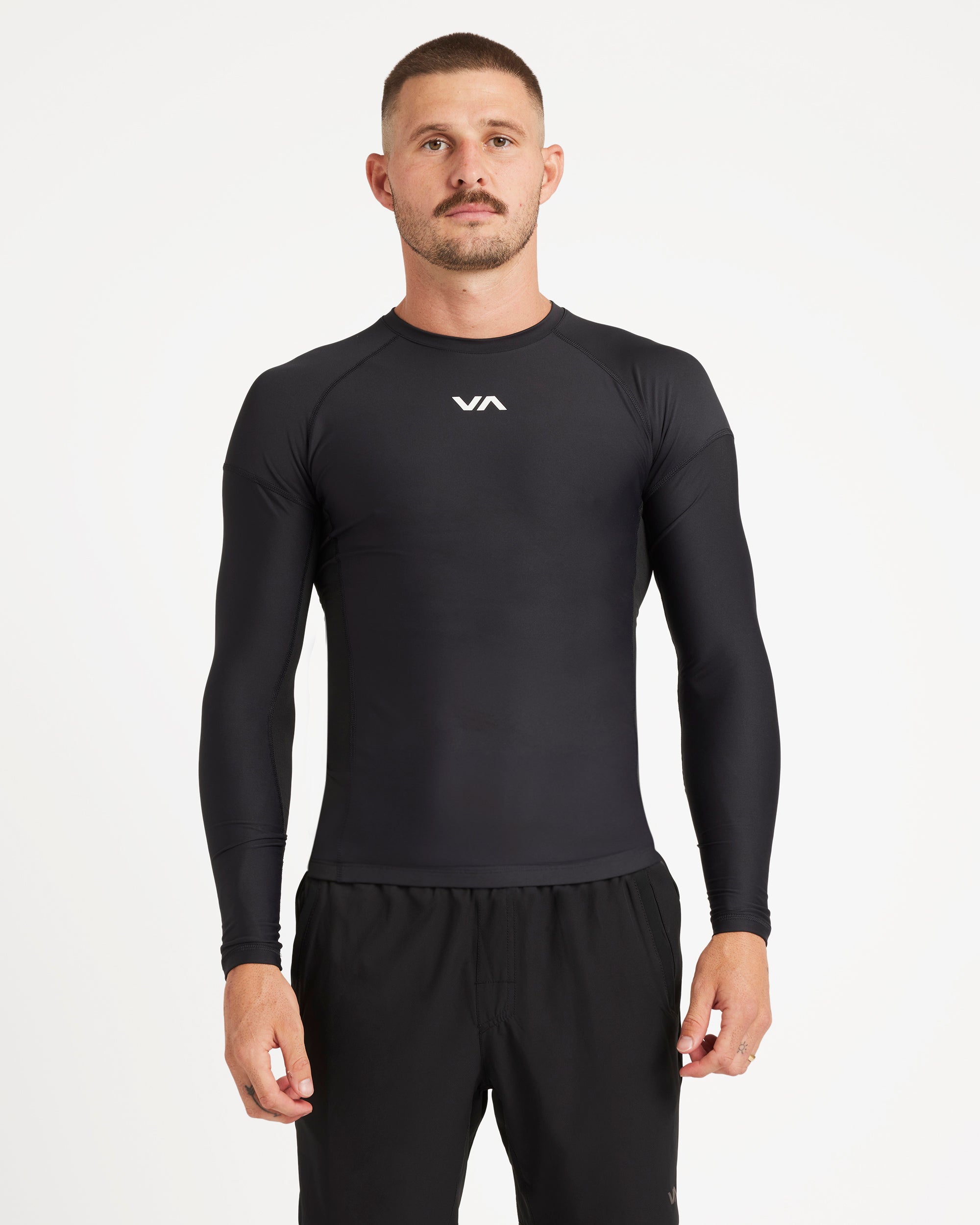Buy Mens Compression Long Sleeve T-Shirt by RVCA | Surf Dive 'n Ski