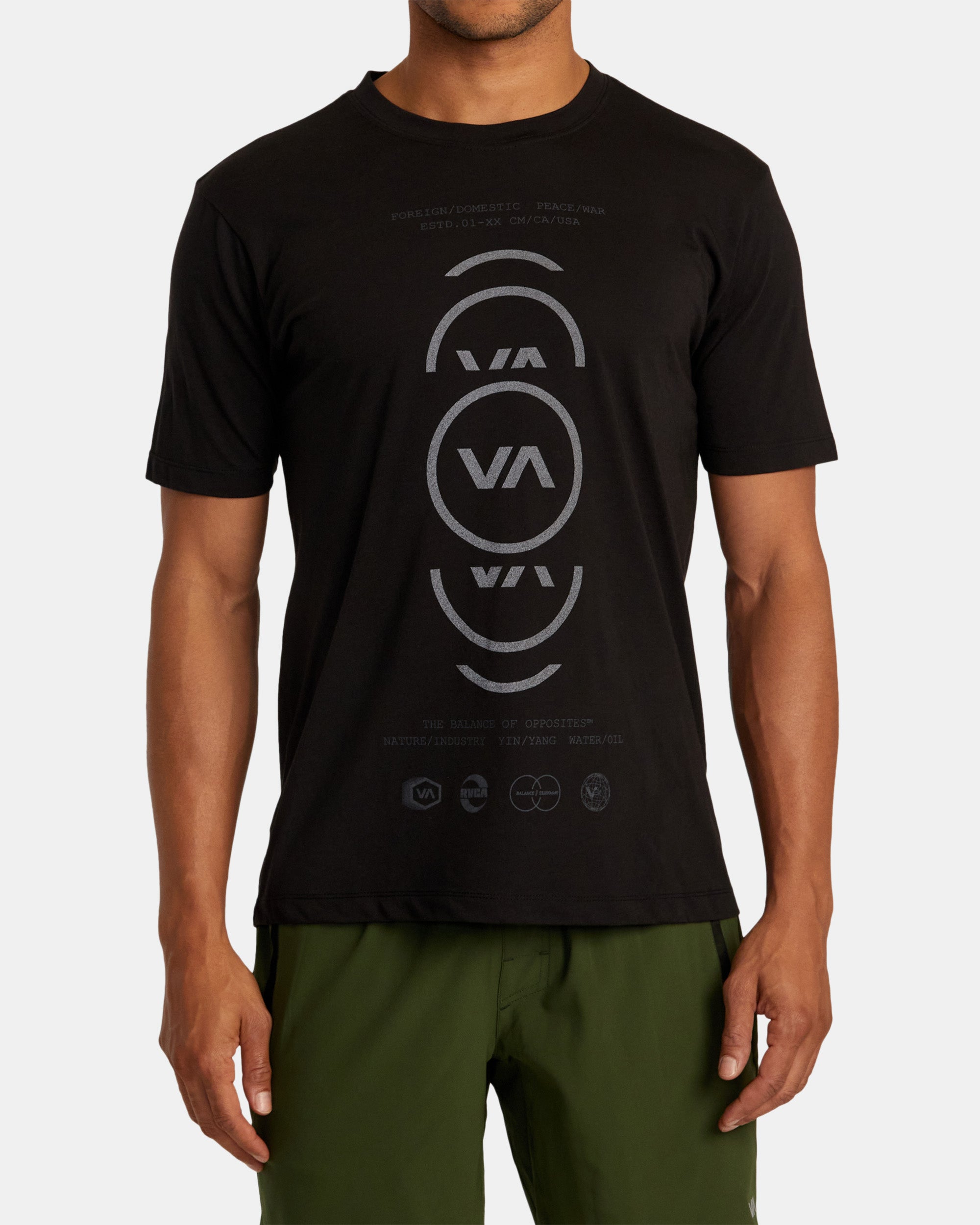 Buy VA CIRCLE SPLITTER SS by RVCA | Surf, Dive n Ski