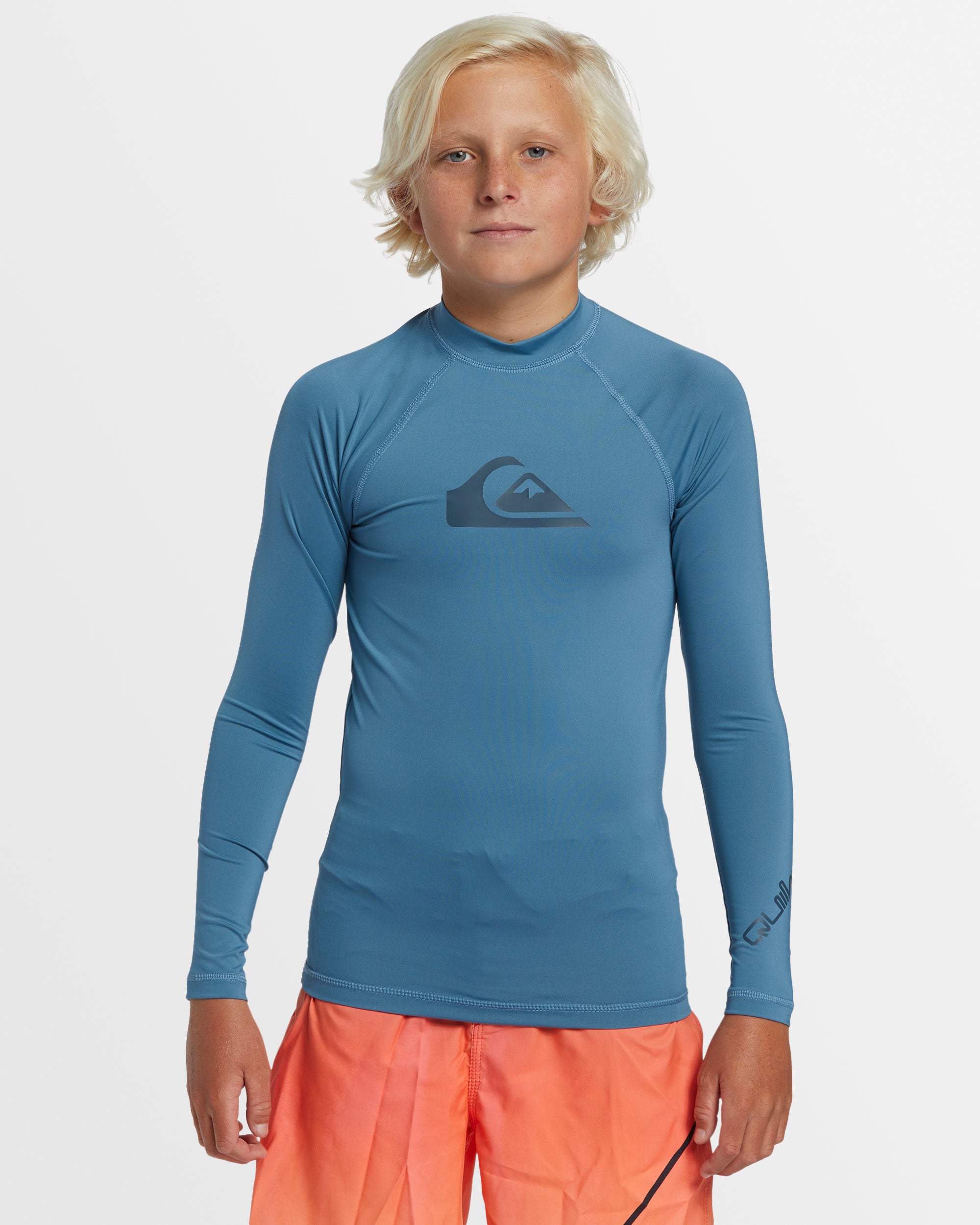 Buy Boys 8-16 All Time Long Sleeve UPF 50 Rash Vest by Quiksilver ...