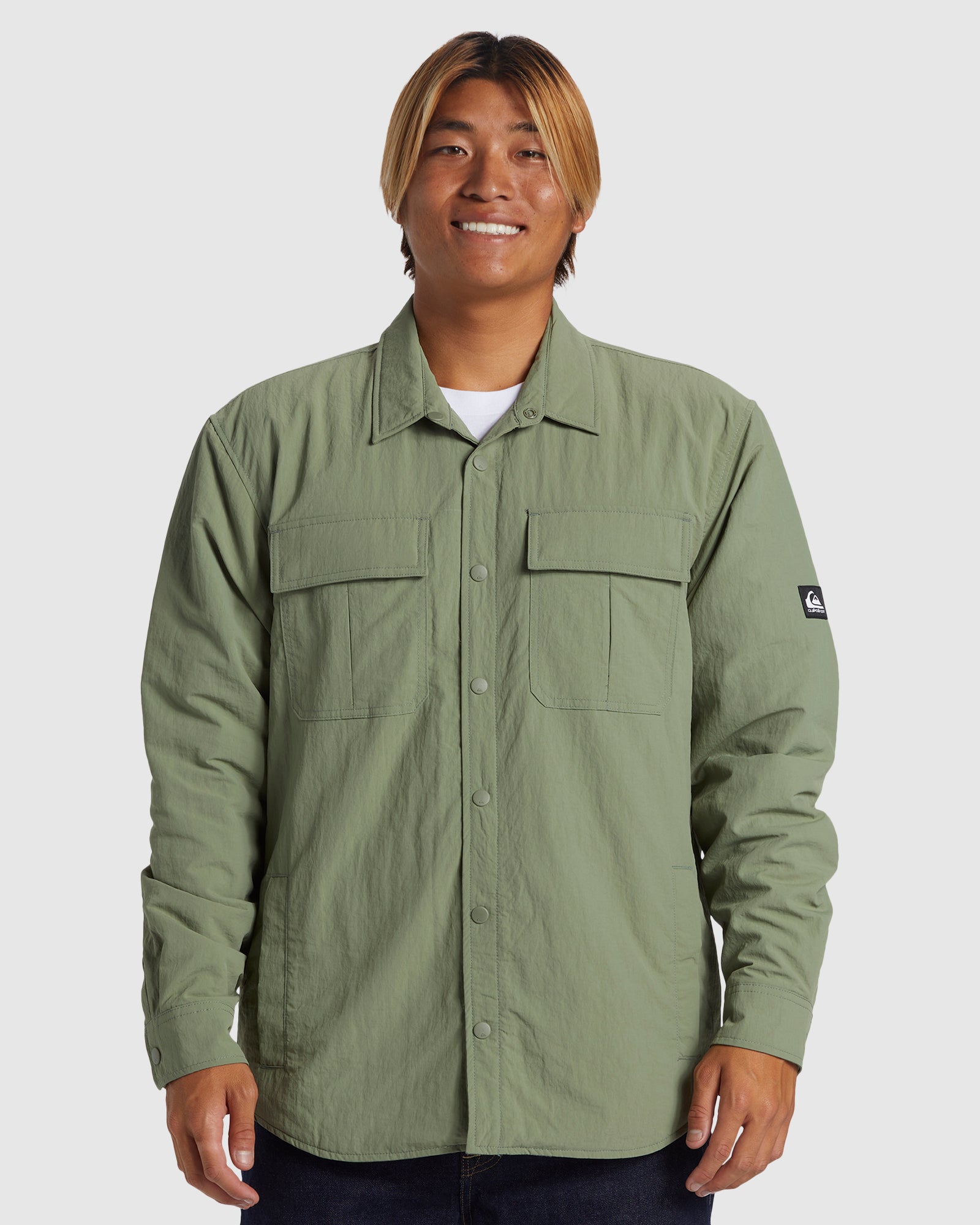 Buy Mens Cold Snap Insulated Shacket by Quiksilver | Surf Dive 'n Ski