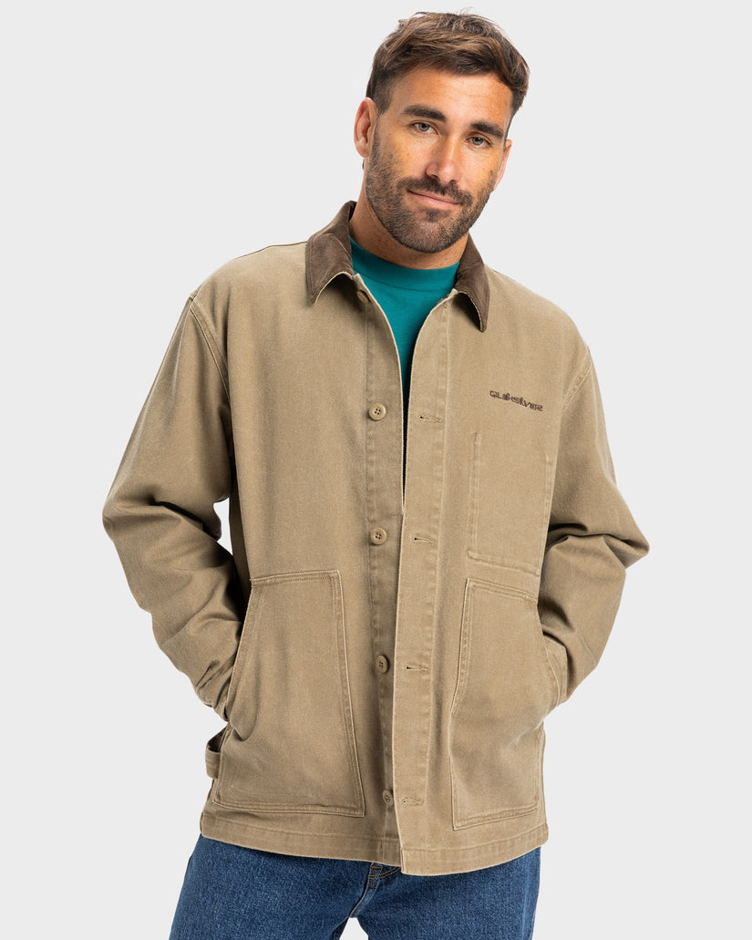 Buy Mens Surf Buttoned Casual Jacket by Quiksilver | Surf Dive 'n Ski