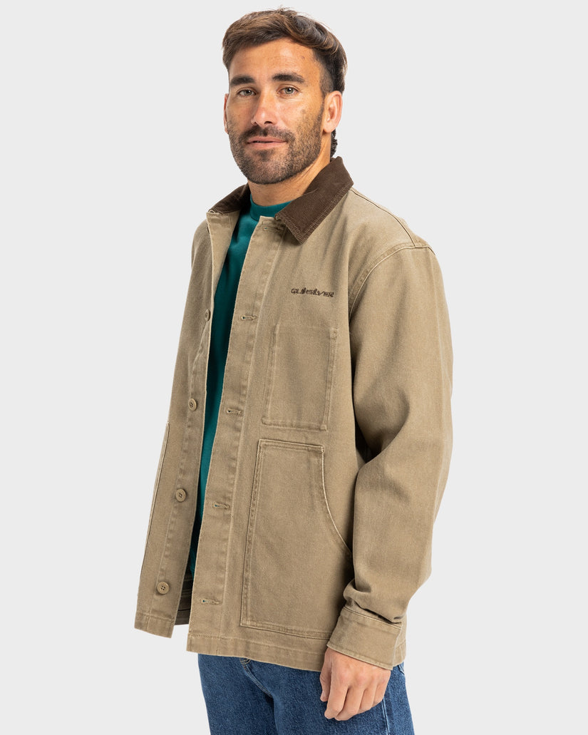 Buy Mens Surf Buttoned Casual Jacket by Quiksilver | Surf Dive 'n Ski