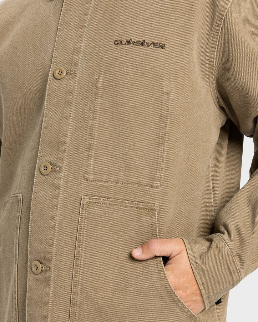 Buy Mens Surf Buttoned Casual Jacket by Quiksilver | Surf Dive 'n Ski