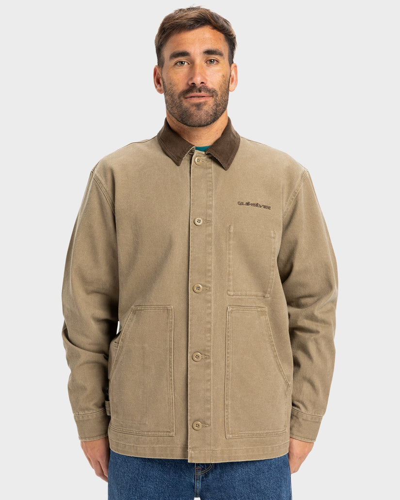 Buy Mens Surf Buttoned Casual Jacket by Quiksilver | Surf Dive 'n Ski