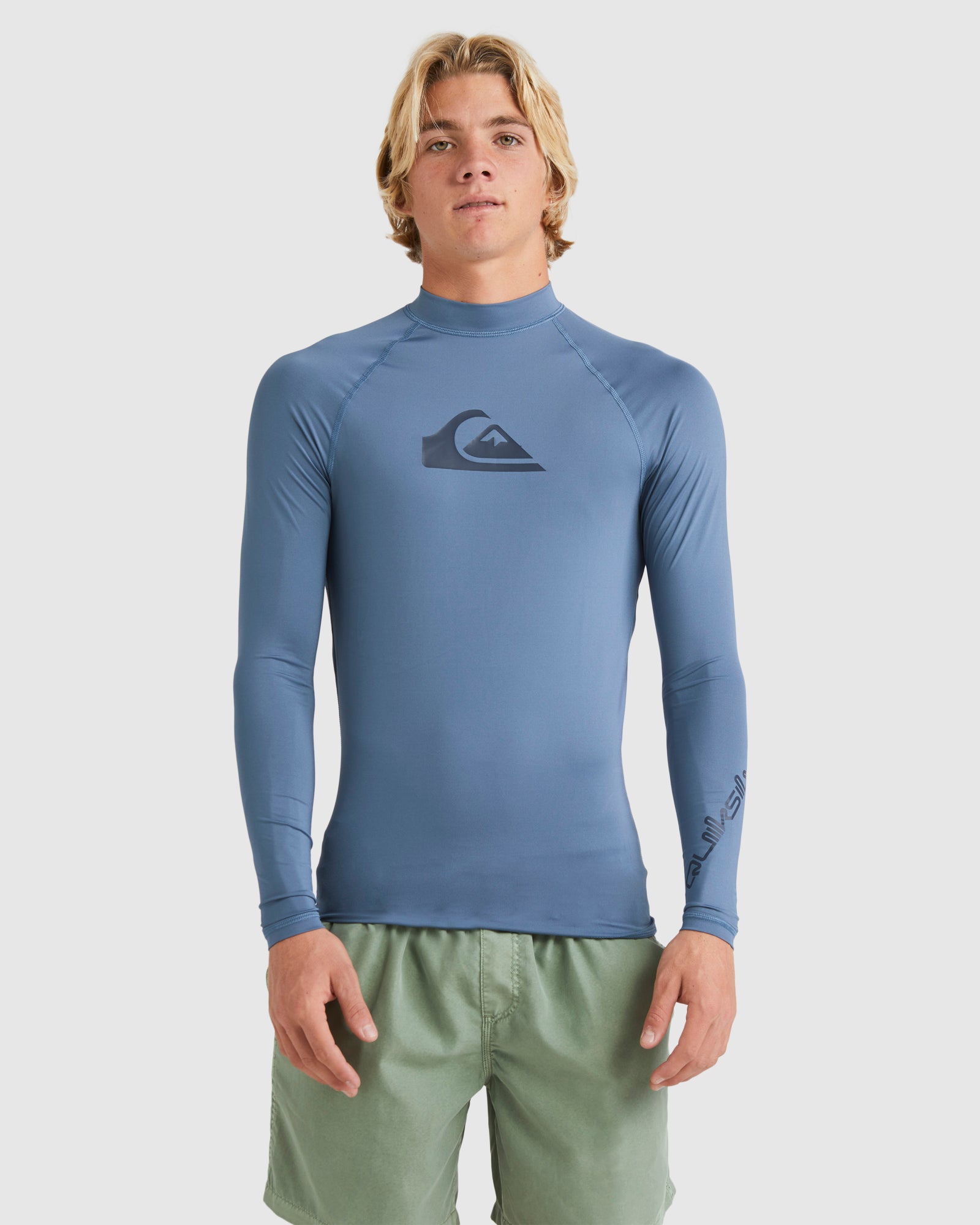 Buy Mens All Time Long Sleeve Upf 50 Rash Vest by Quiksilver | Surf ...