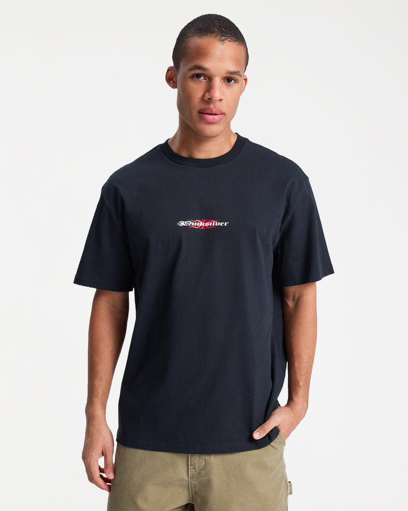 Buy Mens Mercury Burning T-Shirt by quiksilver | Surf Dive 'n Ski