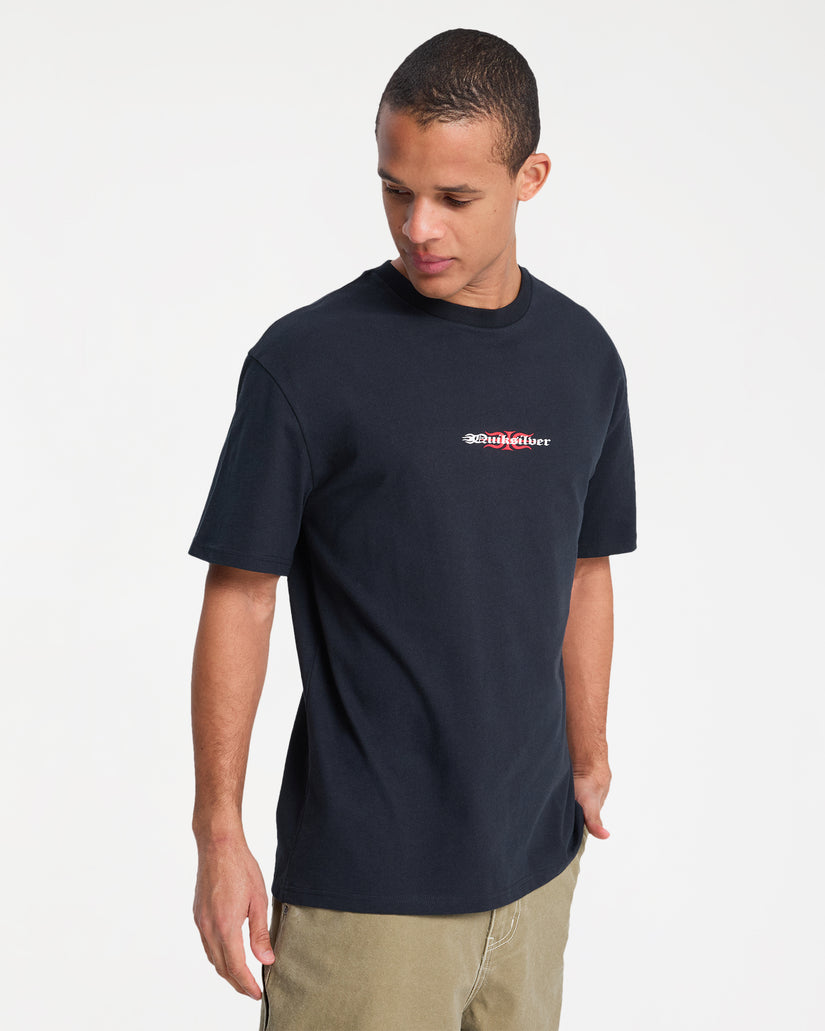 Buy Mens Mercury Burning T-Shirt by quiksilver | Surf Dive 'n Ski