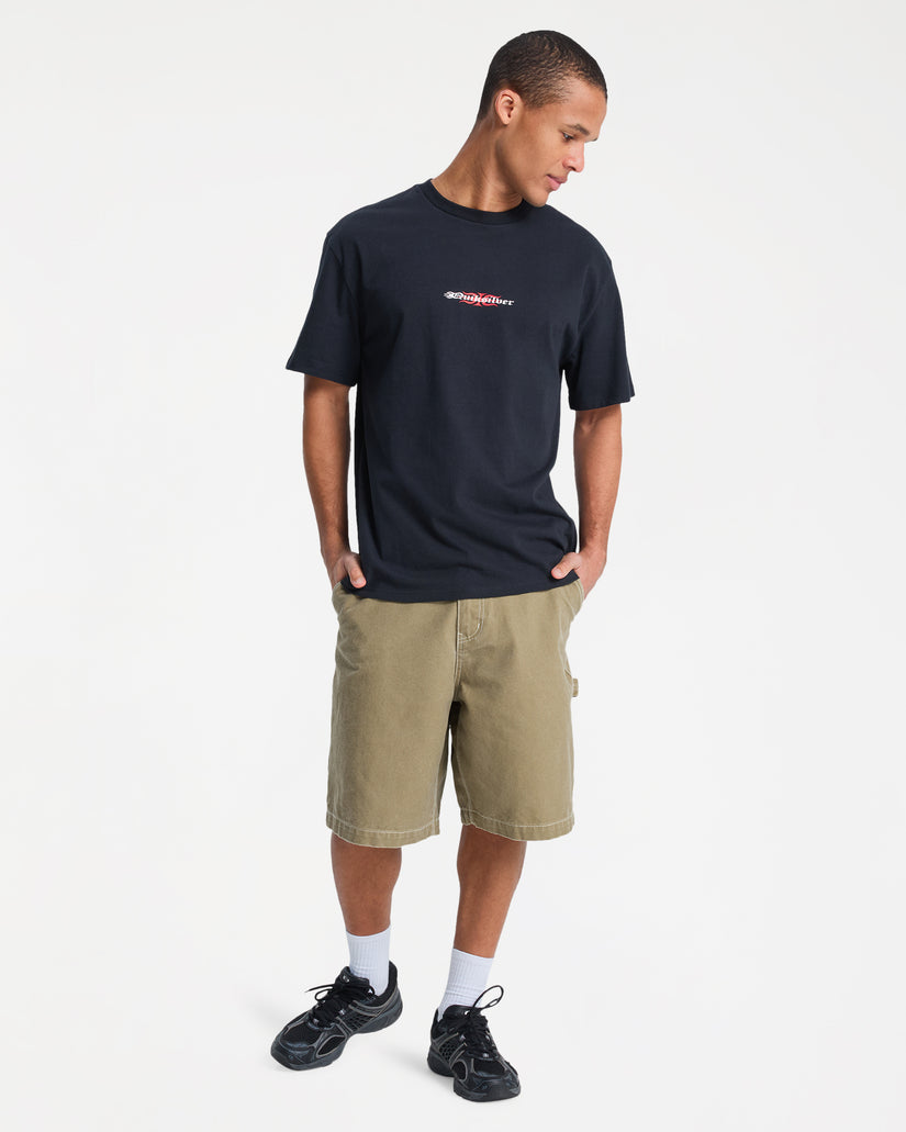 Buy Mens Mercury Burning T-Shirt by quiksilver | Surf Dive 'n Ski