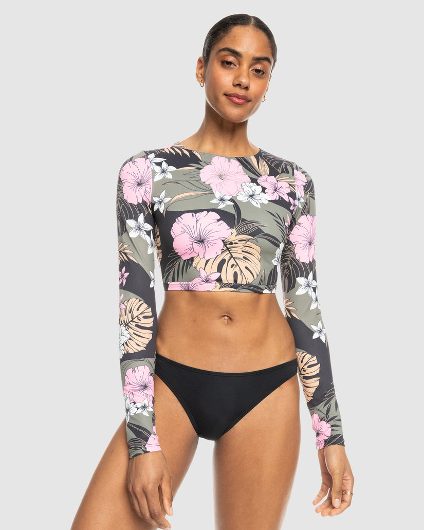 Buy ROXY PRO NOSE RIDE CROP LYCRA by Roxy | Surf, Dive n Ski