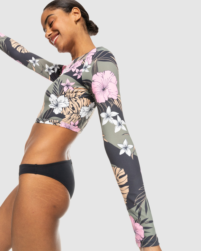 Buy ROXY PRO NOSE RIDE CROP LYCRA by Roxy | Surf, Dive n Ski