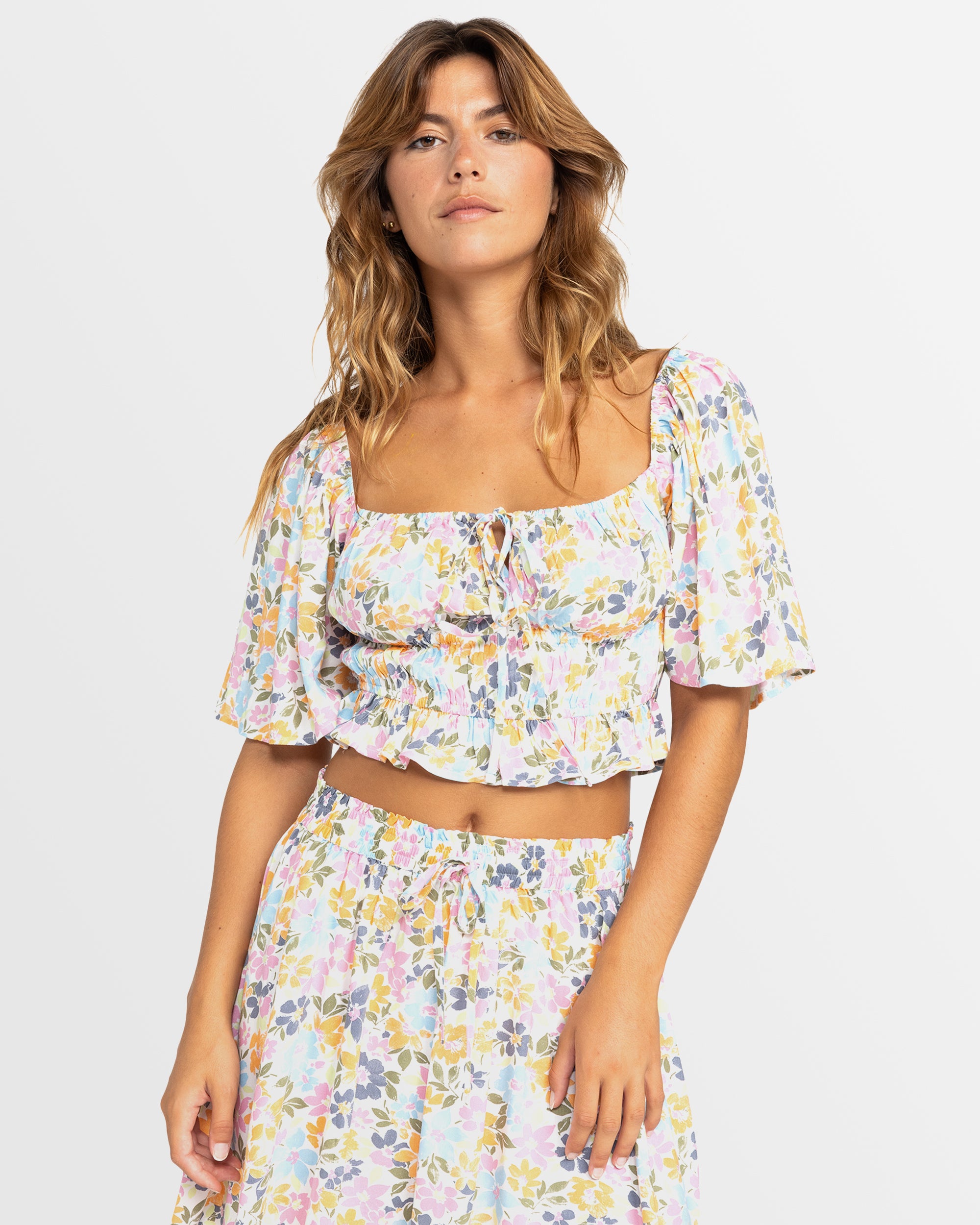 Buy Womens Dawn Winds Ephemere Crop Top by Roxy | Surf Dive 'n Ski