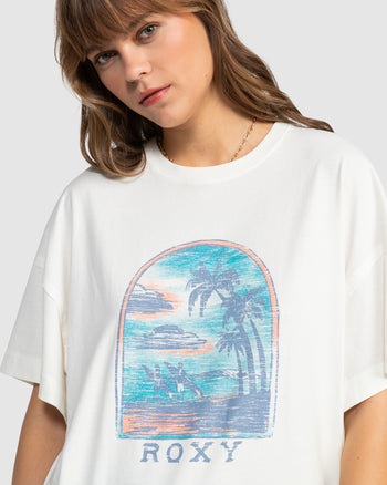 Buy Womens Sweeter Sun B Oversized Short Sleeve T-Shirt by Roxy | Surf ...