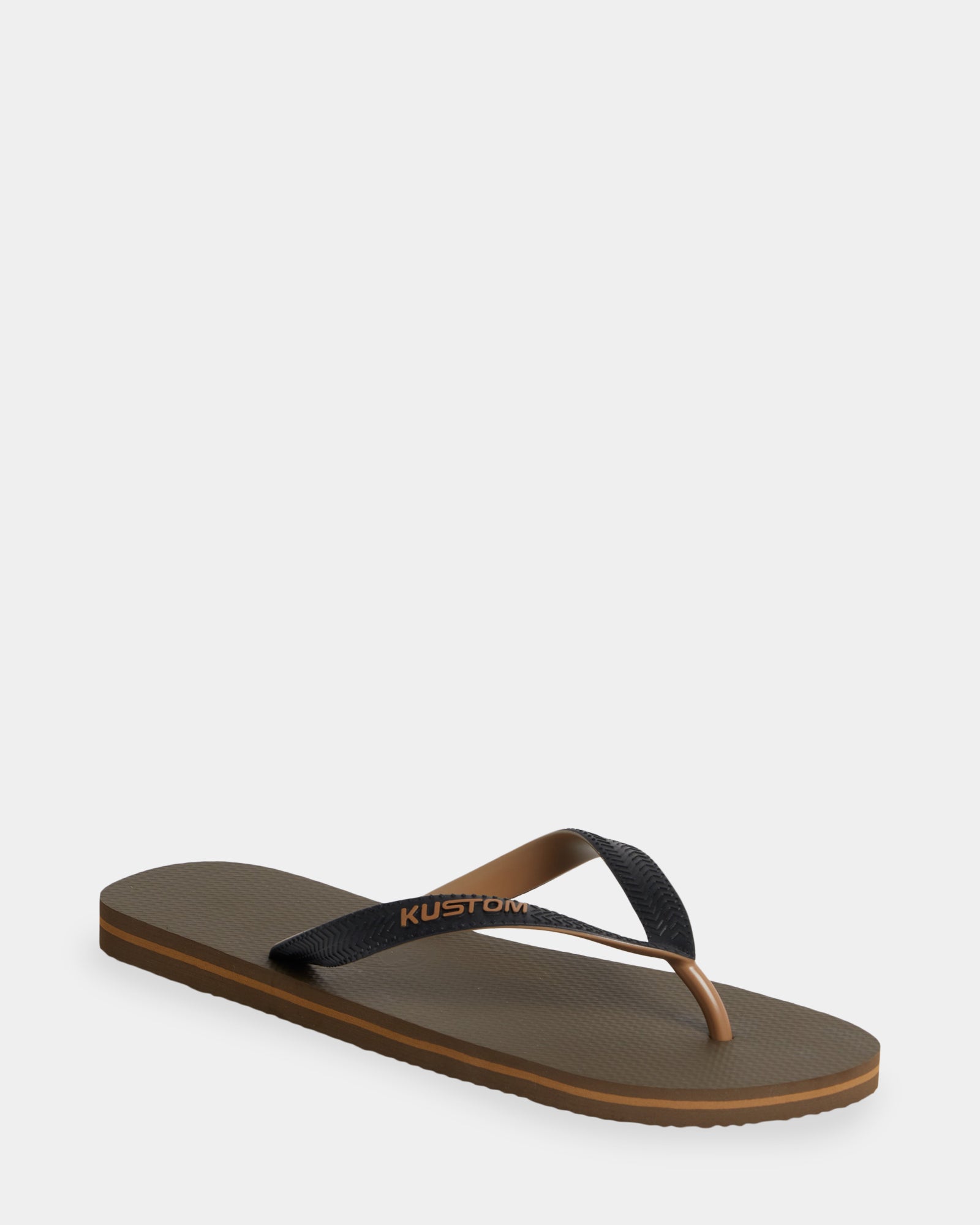 Buy Mens Blend Base Thongs by Kustom | Surf Dive 'n Ski