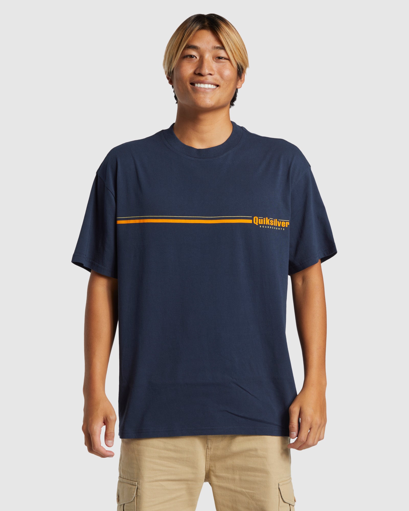 Buy Mens Speed Stripe Short Sleeve T-Shirt by Quiksilver | Surf Dive 'n Ski