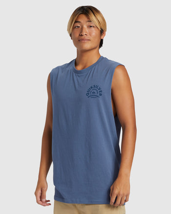 Buy Mens On Target Muscle Shirt by Quiksilver | Surf Dive 'n Ski