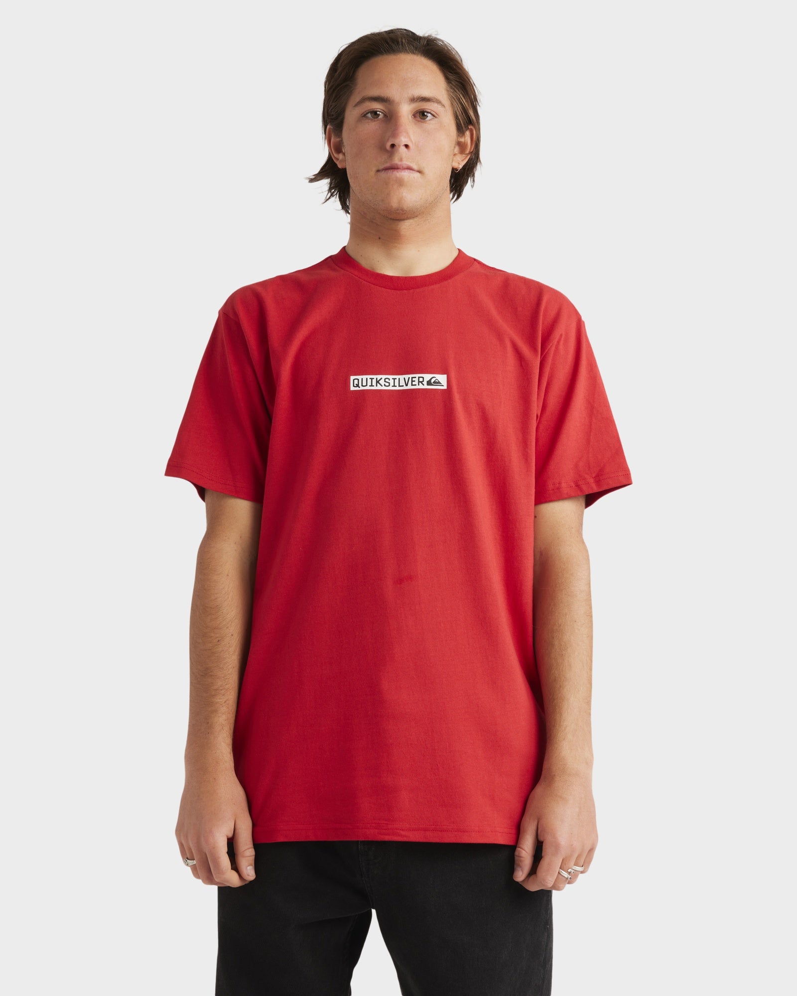 Buy Mens Quiksilver Clicker Logo T-Shirt by Quiksilver | Surf Dive 'n Ski
