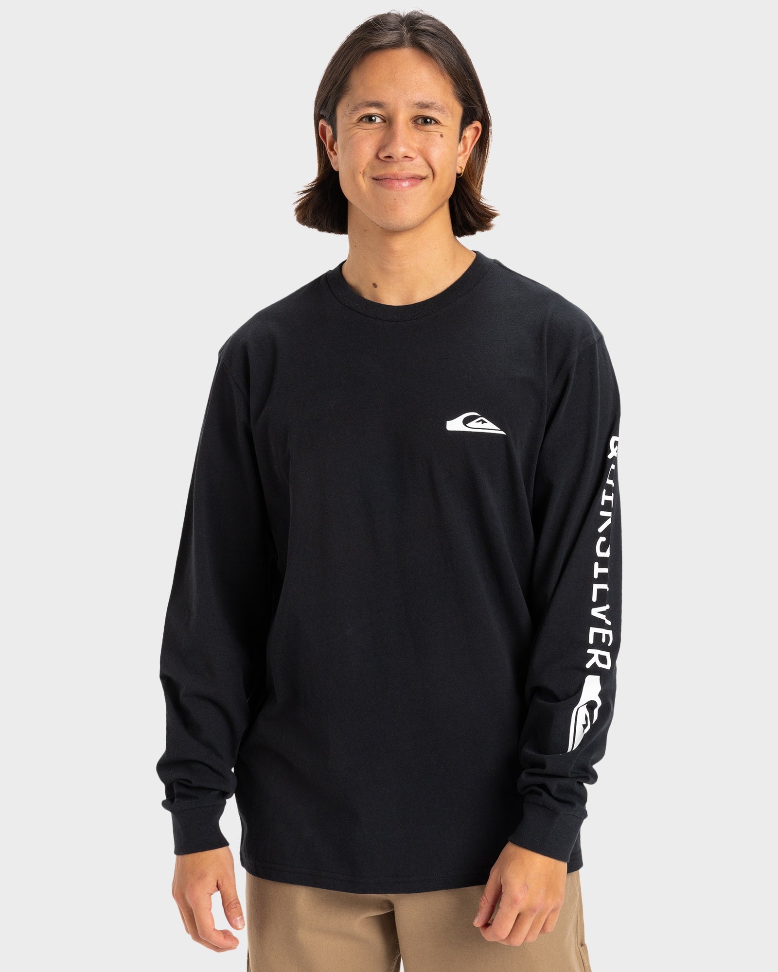 Buy Mens Big Clicker Long Sleeve T-Shirt by Quiksilver | Surf Dive 'n Ski
