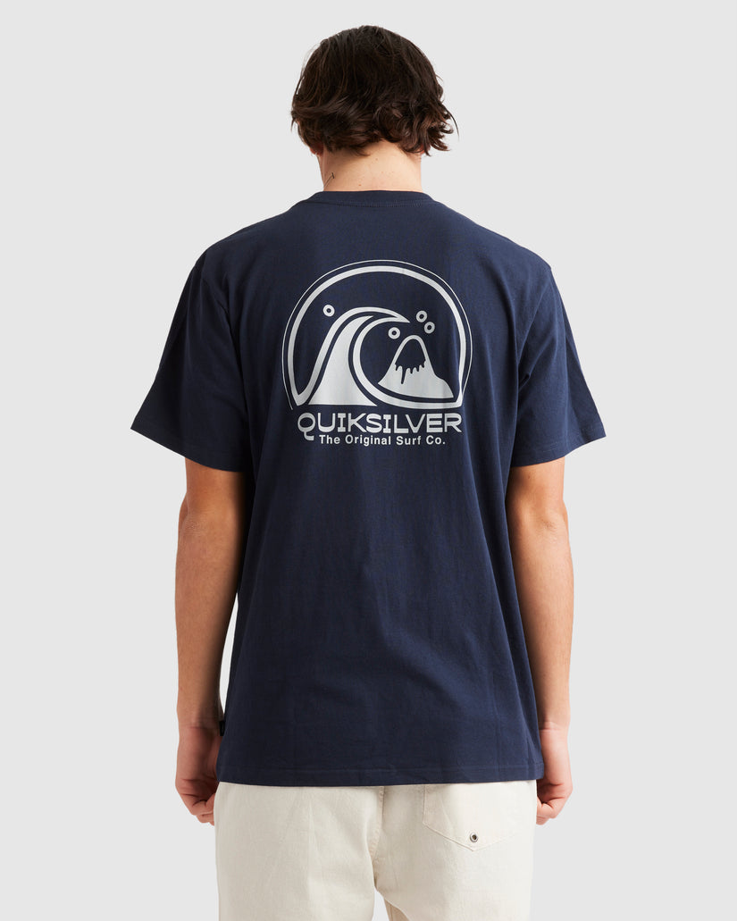 Buy Mens Clean Circle T-Shirt by Quiksilver | Surf Dive 'n Ski