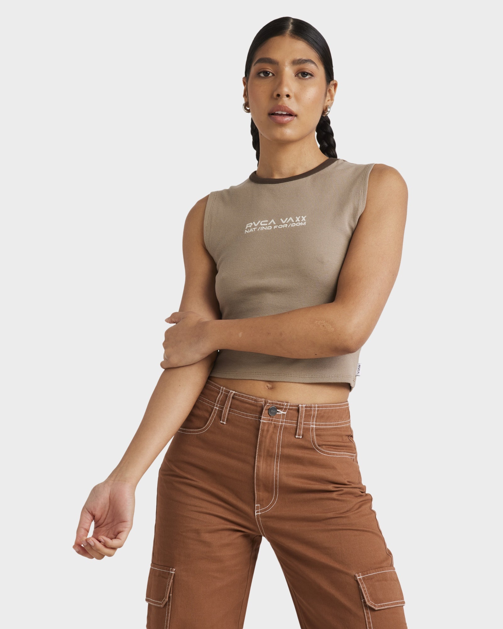 Buy Womens United Classic Tank Top by RVCA | Surf Dive 'n Ski