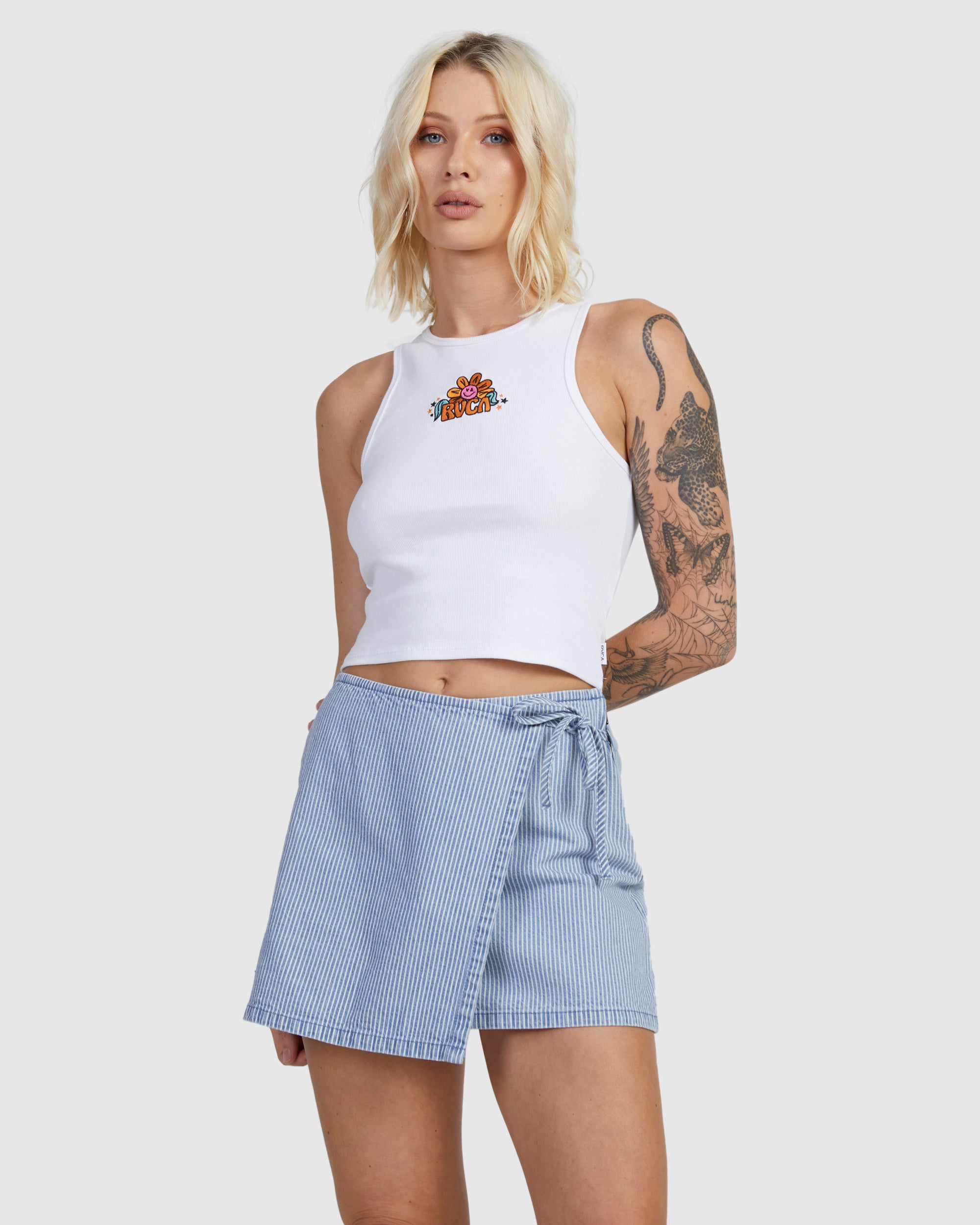 Buy WRAPPED MINI SKIRT by RVCA | Surf, Dive n Ski