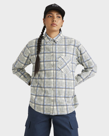Buy Womens Treets Flannel Jacket by RVCA | Surf Dive 'n Ski