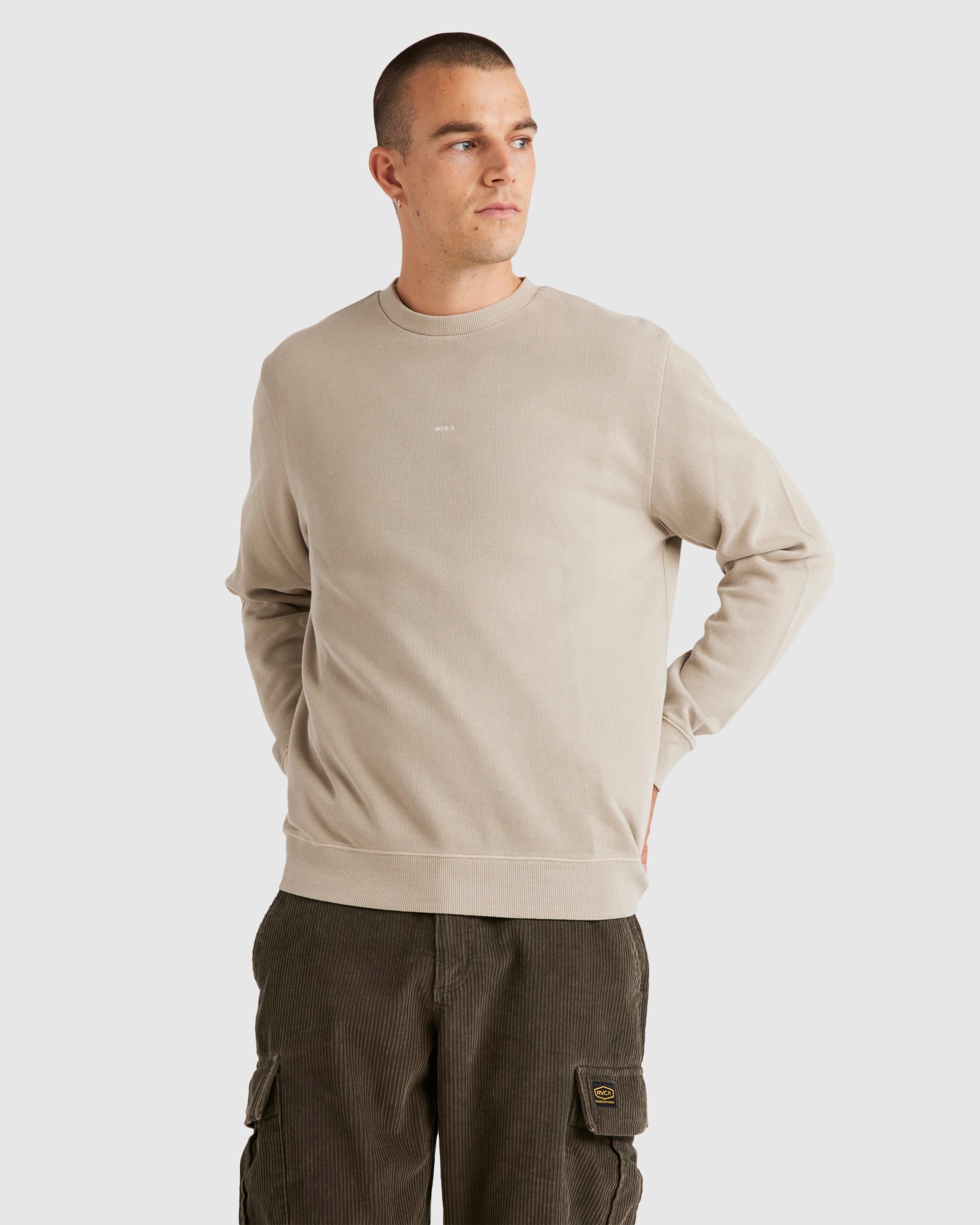 Buy Mens RVCA Smalls Crew Neck by RVCA | Surf Dive 'n Ski
